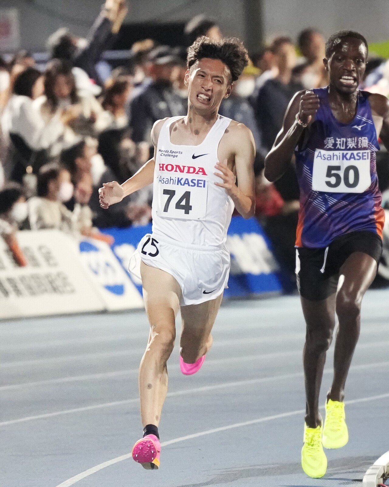 ここからエンジン全開 VTECだ 伊藤 達彦 Honda 3'17"65 PB! #GGN #5000m ｜Run-Po