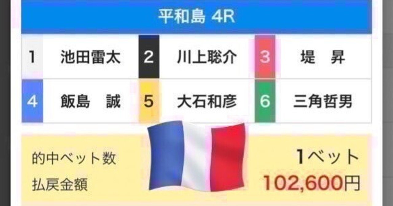 平和島4r 1330【㊗️やばすぎる狙い方㊗️】｜万舟皇帝プロの競艇予想屋🇫🇷
