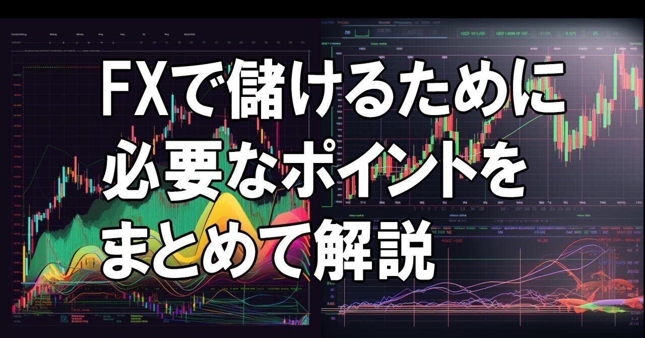 FXで儲けるために必要なポイントをまとめて解説｜KIYO@FXトレーダー