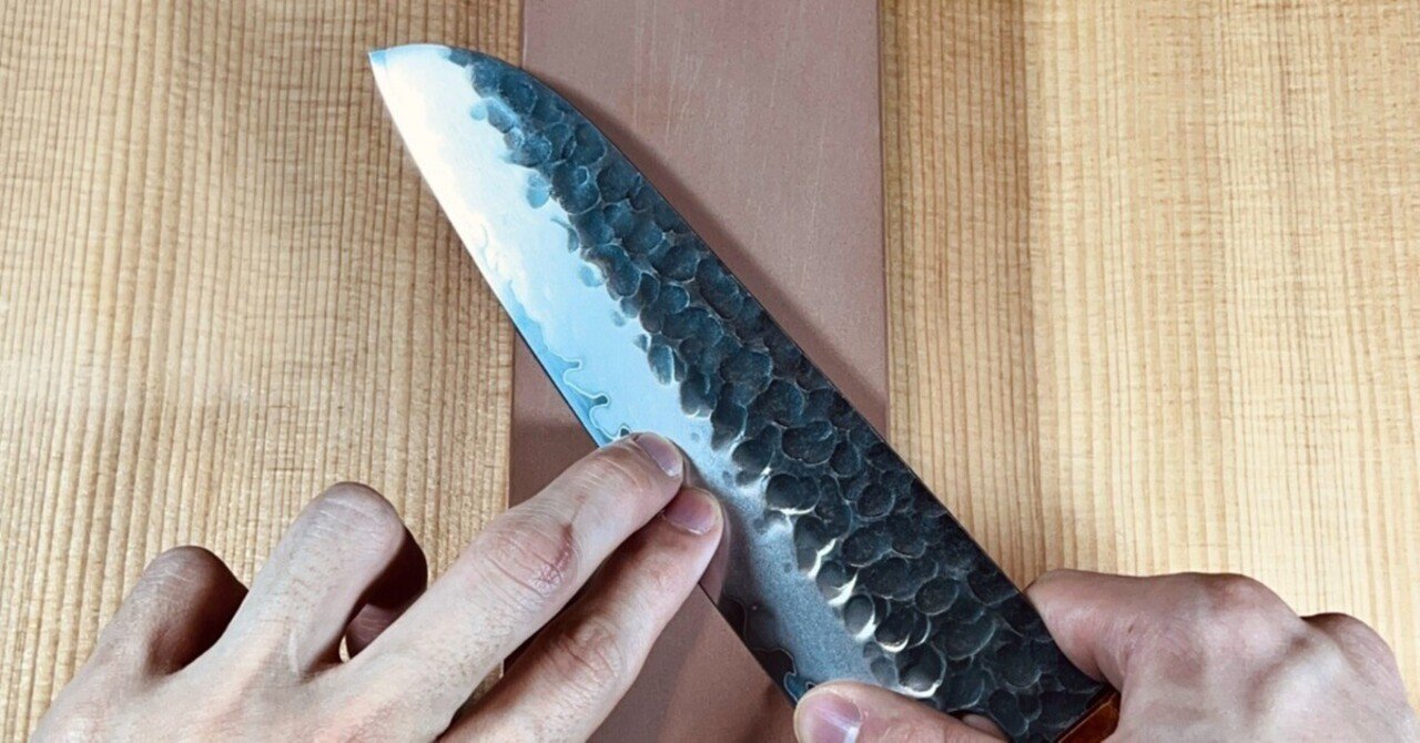 【基礎編】三徳庖丁のお手入れ方法｜Tomohiro Kakinuma｜note