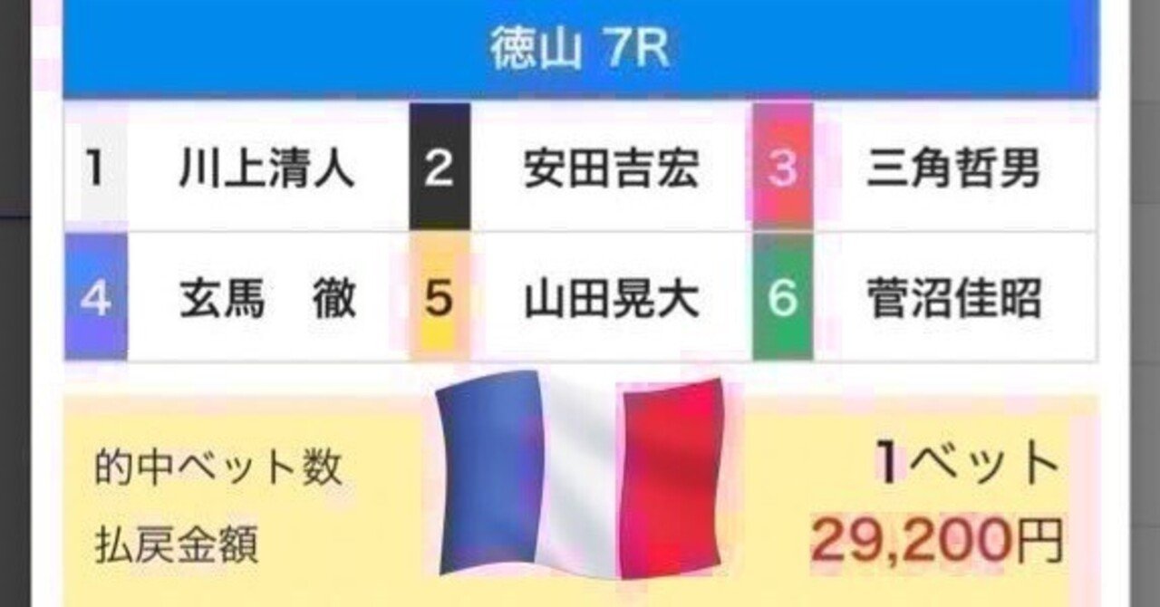 徳山7r 1124【㊗️超激アツ特大配当予想㊗️】｜万舟皇帝プロの競艇予想屋🇫🇷