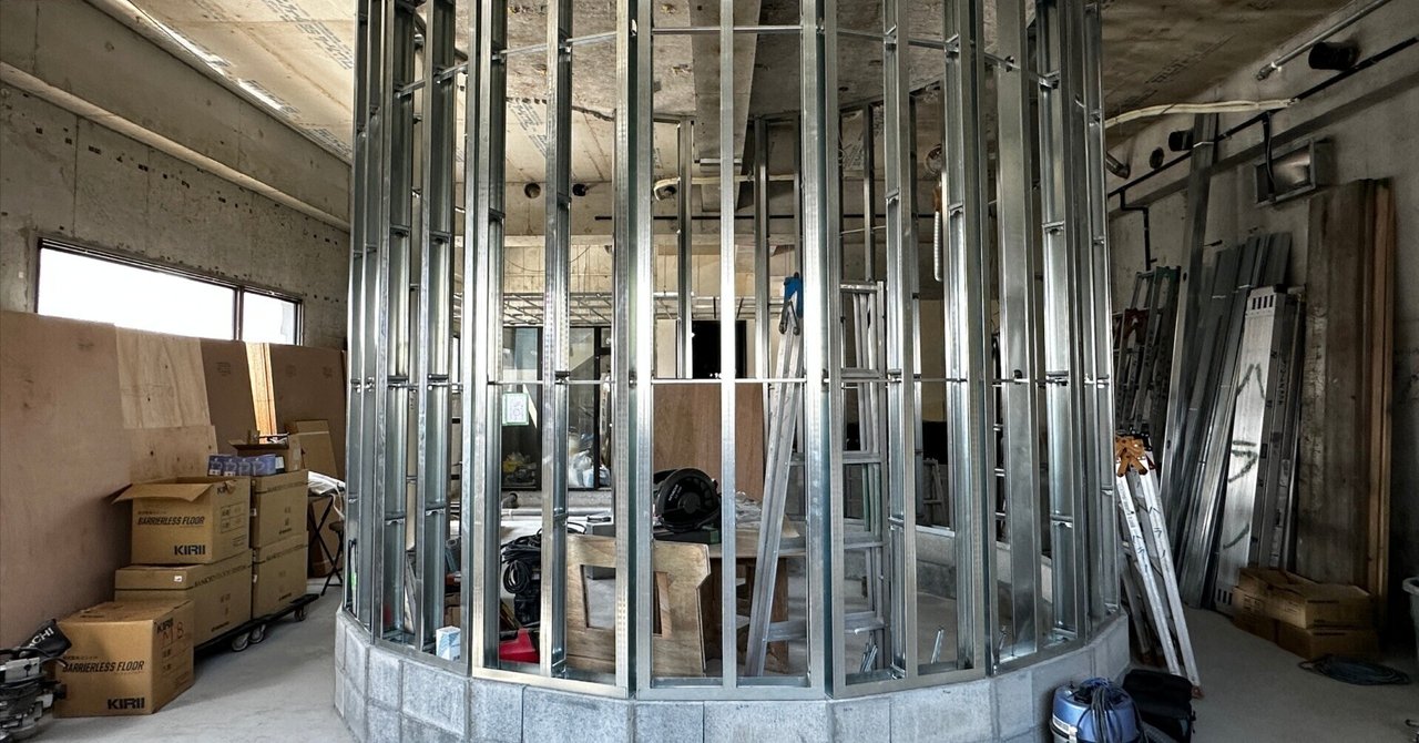 【あと40日】 サウナの骨組完成｜for sauner