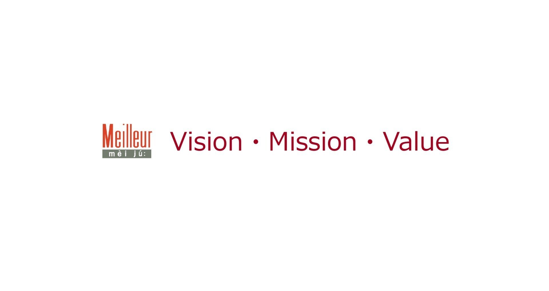 Vision・Mission・Value｜株式会社 名優【公式note】｜note