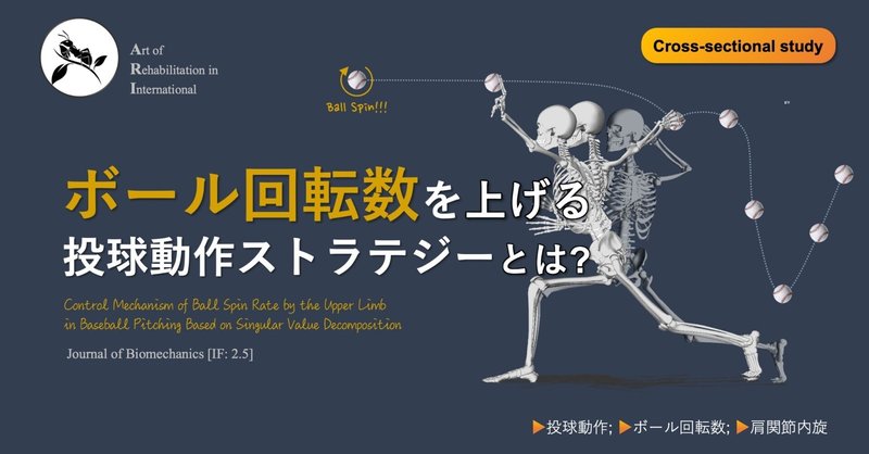 ボール回転数を上げる投球動作ストラテジーとは?|super Human 理学療法士/保健学博士 Phd