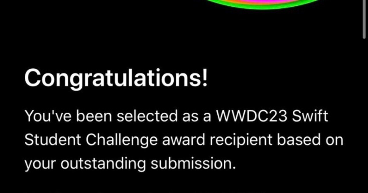 WWDC23 Swift Student Challenge Winnerになった｜Naoki |電電猫猫