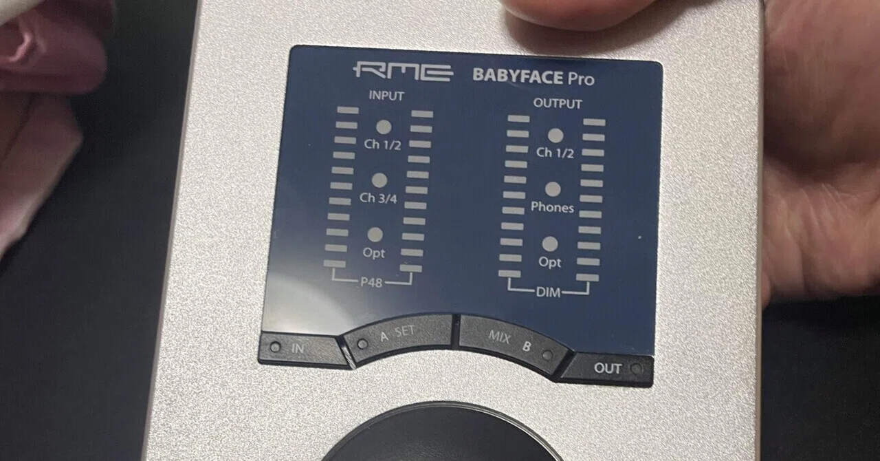 「RME Babyface Pro」を手に入れた｜あいろん