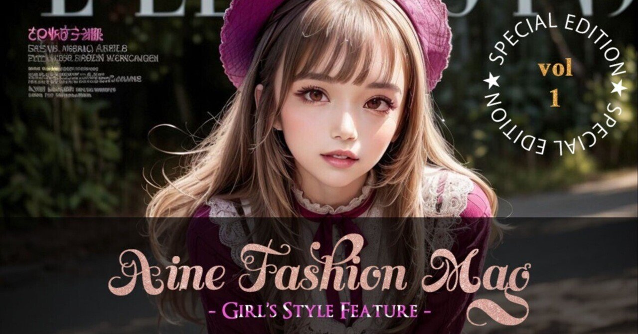 [B! AI] ロリータ風ファッションカタログ100選｜愛音 雅👗AI Fashionista