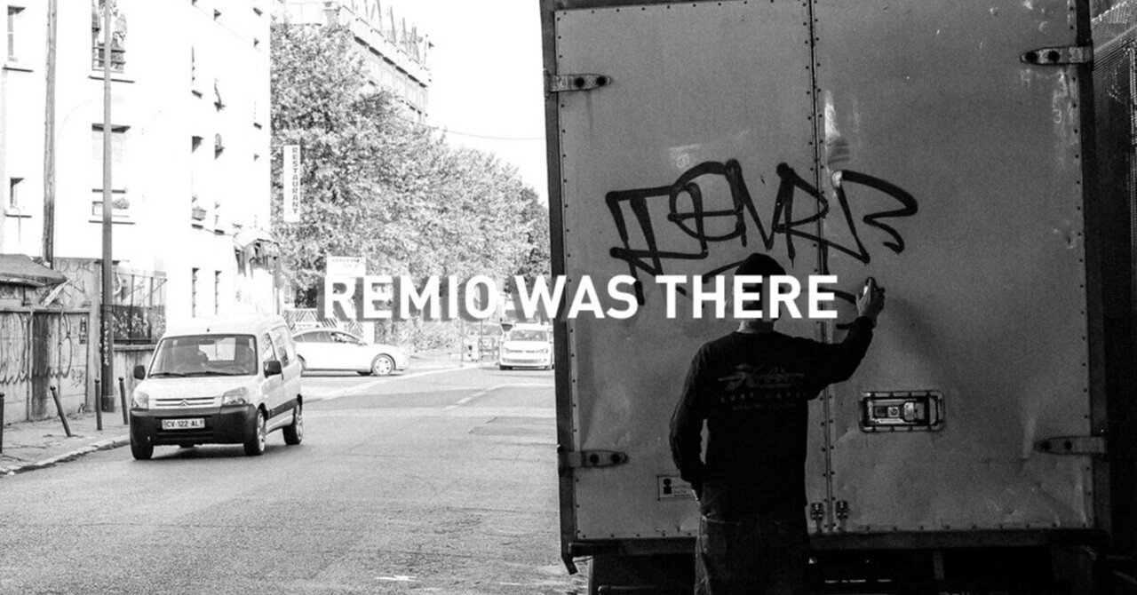 REMIO 「REMIO WAS THERE」｜スミン