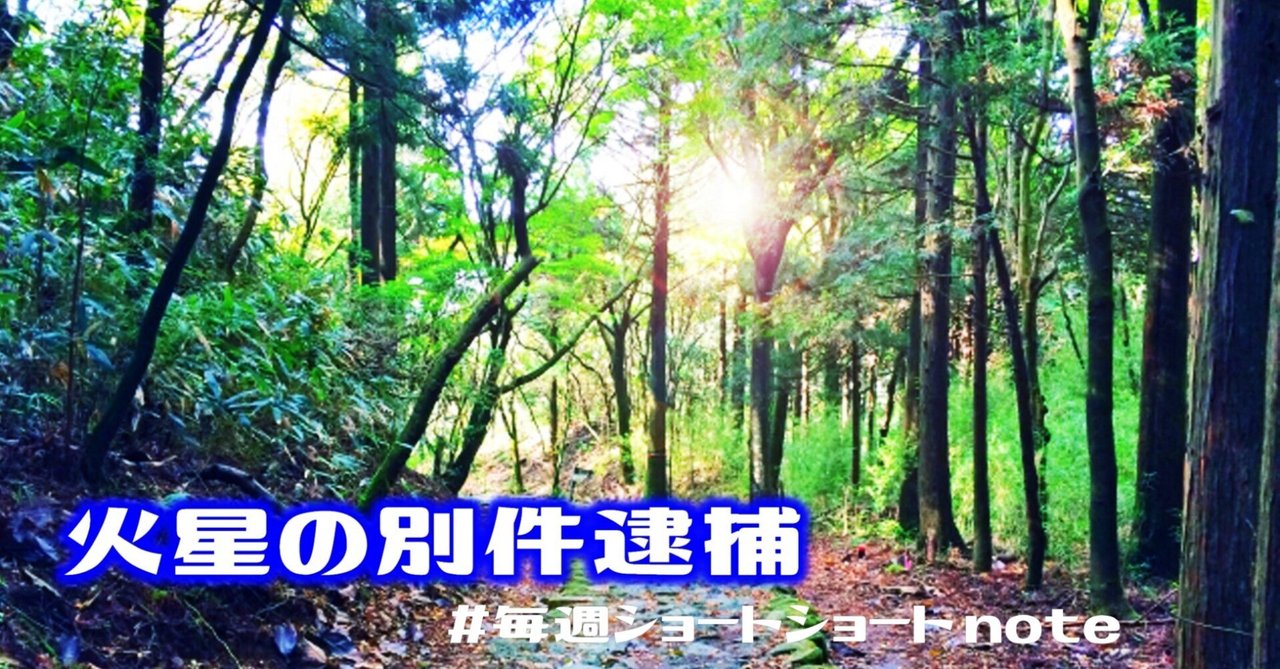 『火星の別件逮捕』② #毎週ショートショートnote｜kaze