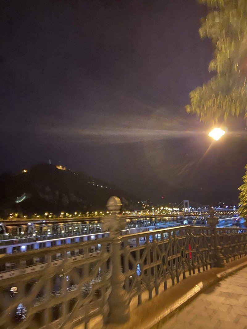 Night in Buda. A different attraction from the Seine. Reminiscent of ...