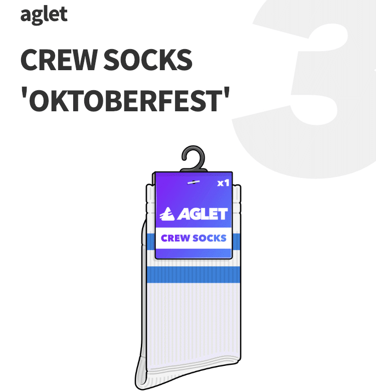 【Aglet】2022年NFT購入者配布アパレルまとめ｜ハダシ@Aglet情報発信👟