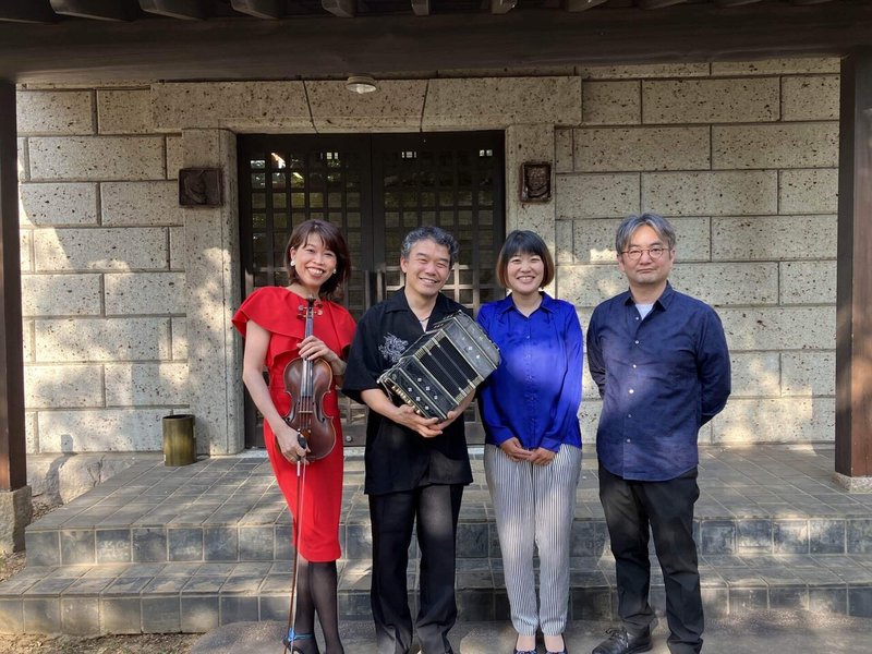タンゴカルテットコンサートを写真で振り返り｜小林萌里 Moeri Kobayashi