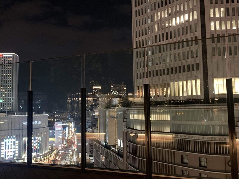 高い所探訪🔎阪神梅田屋上｜saaaaaaaa