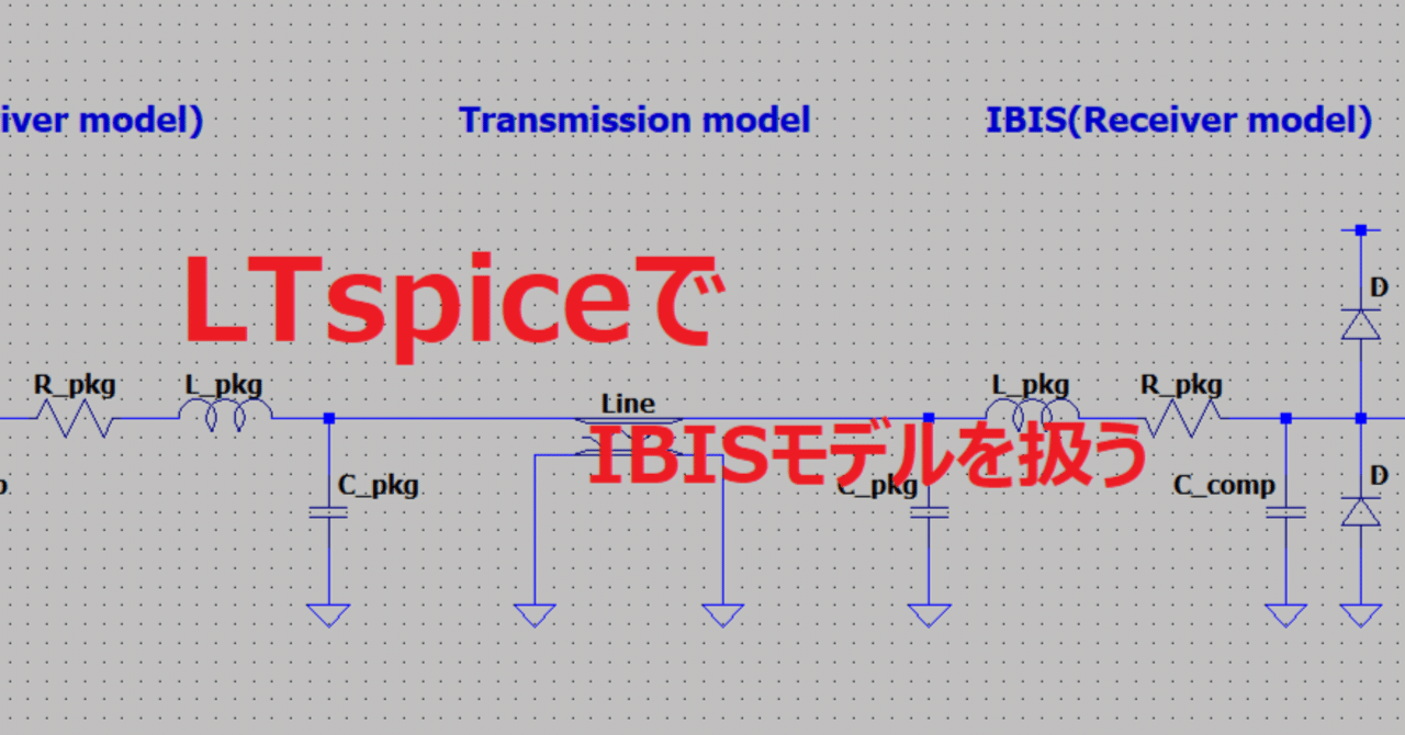 LTspiceでIBISモデルを扱う(RampとWaveform)｜tonto_bb