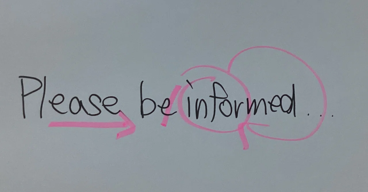 71/365 Please be informed｜yolo_365_momo