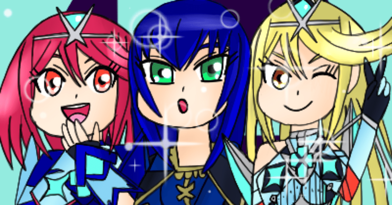 女子キャラ3人｜akiemo