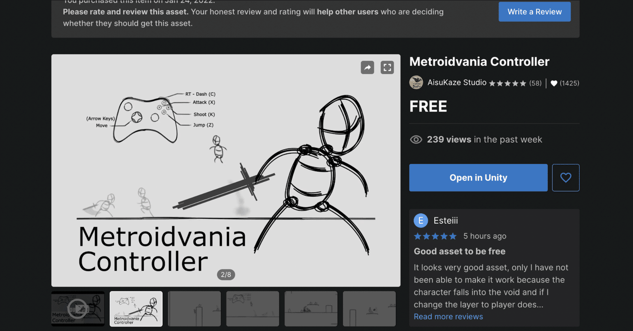 unity-metroidvania-controller