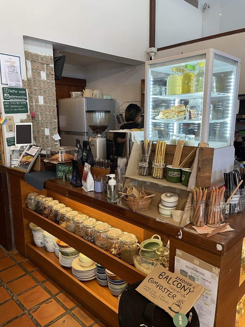 【Better Moon Cafe】バンコクのエコフレンドリーなおしゃれカフェ｜UNI(ゆに)🇹🇭40代からのタイひとり旅