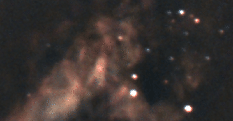 NGC6618 M17 Omega Nebula オメガ星雲 いて座 2023-06-17-22-00｜mimumemo