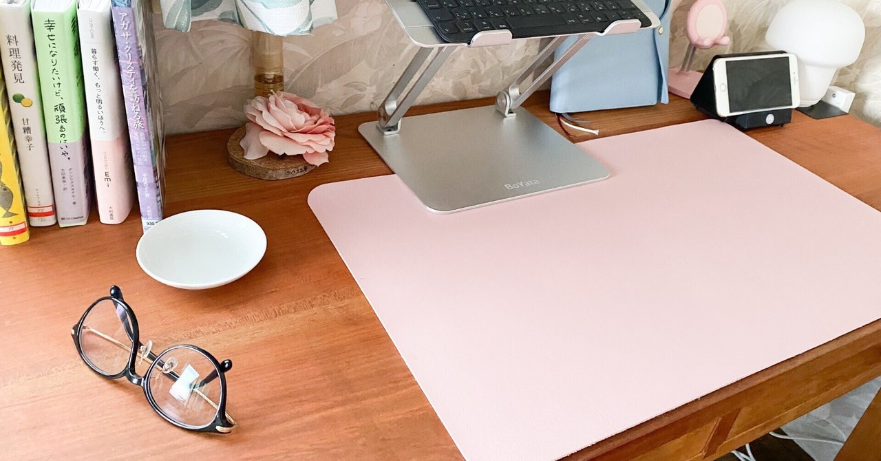 父から譲り受けた、桜の木のデスク｜こはるのHappy Life Note