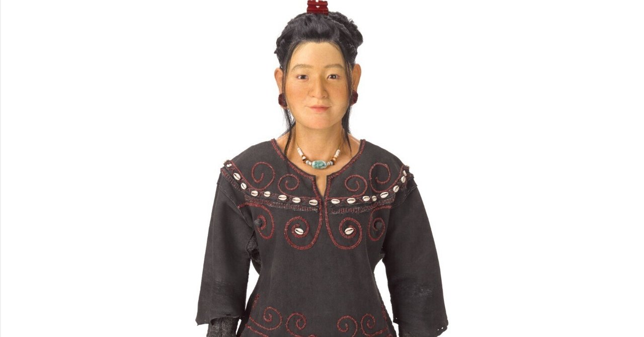 縄文人像に着装する衣装制作の記録｜Mari Ohashi