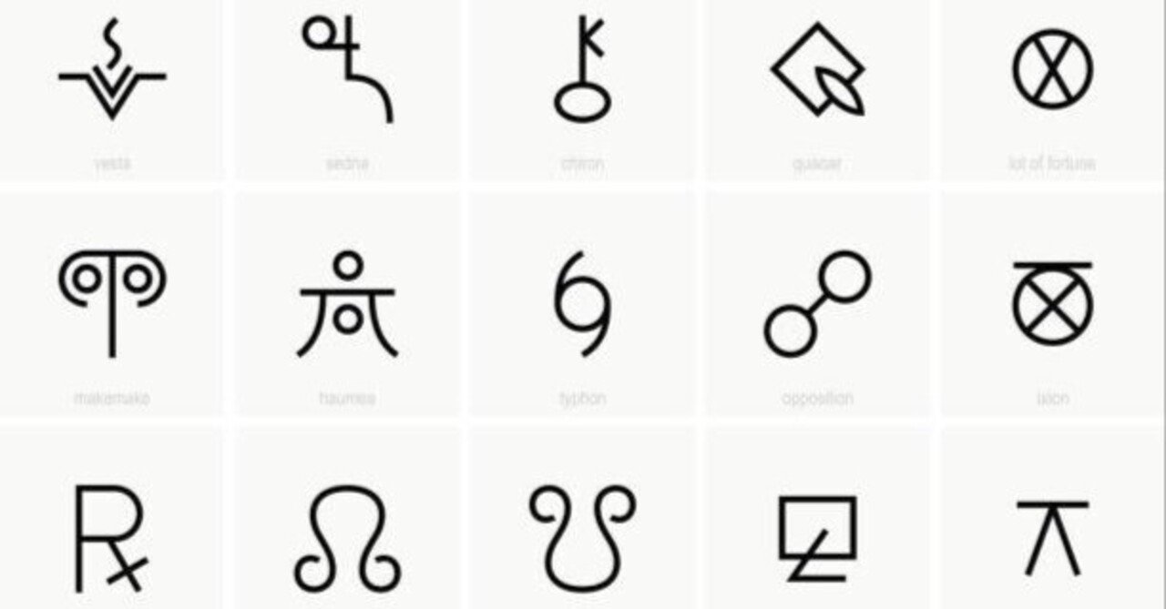 【6種類の準惑星の意味】エリス、マケマケ、ハウメア、クワオアー、ヴァルナ、セドナ…これらがチャートにもたらす影響とは？【それぞれの惑星の出し方 ...