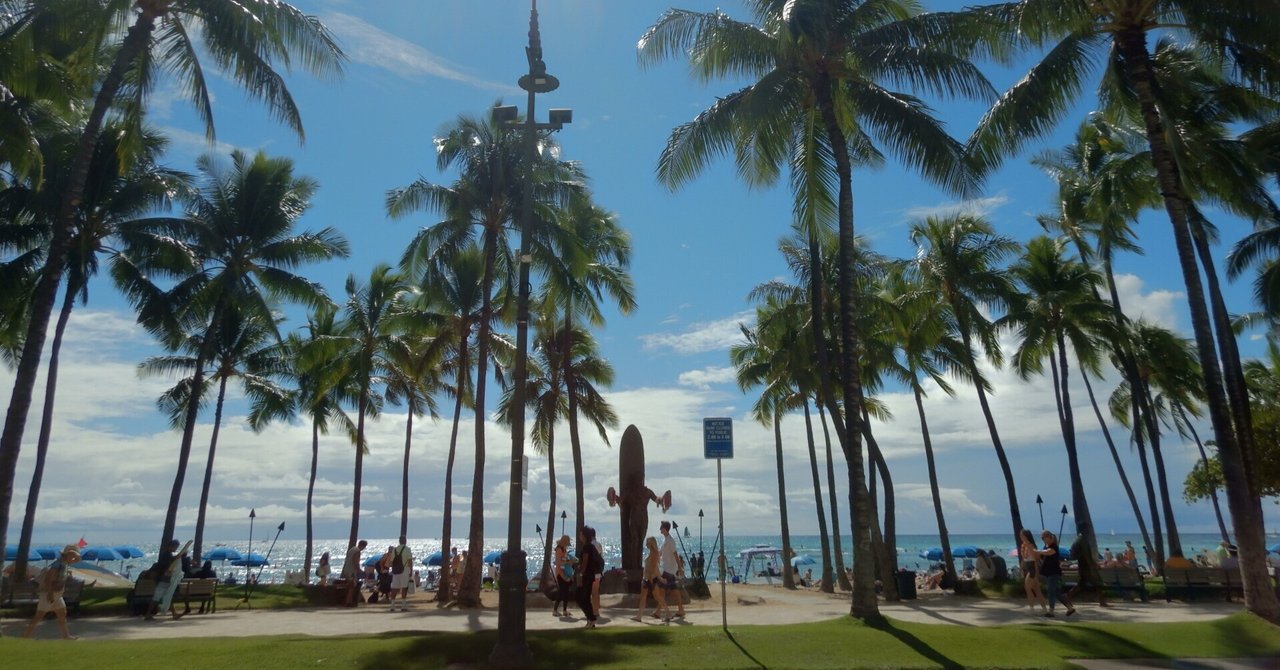 初めてのハワイ①2006年6月21日｜Susie@Honolulu, Hawaii