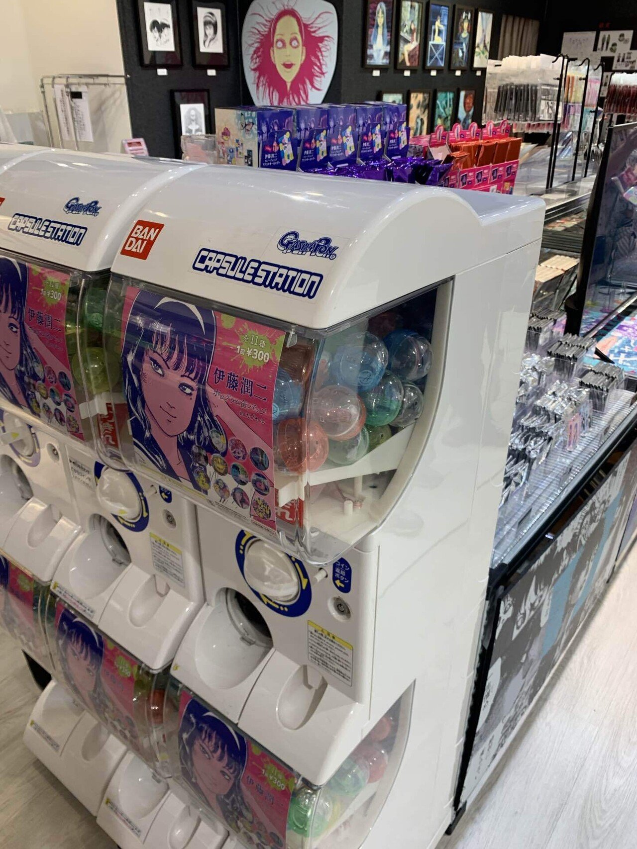 広島PARCO 本館7F 伊藤潤二 POP UP STORE｜桔梗の花🇯🇵 도라지🇰🇷