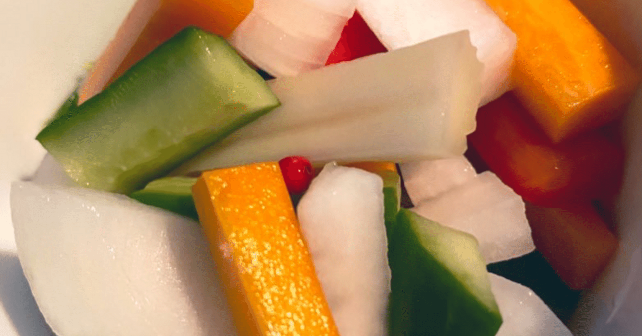 簡単ピクルス｜Namico