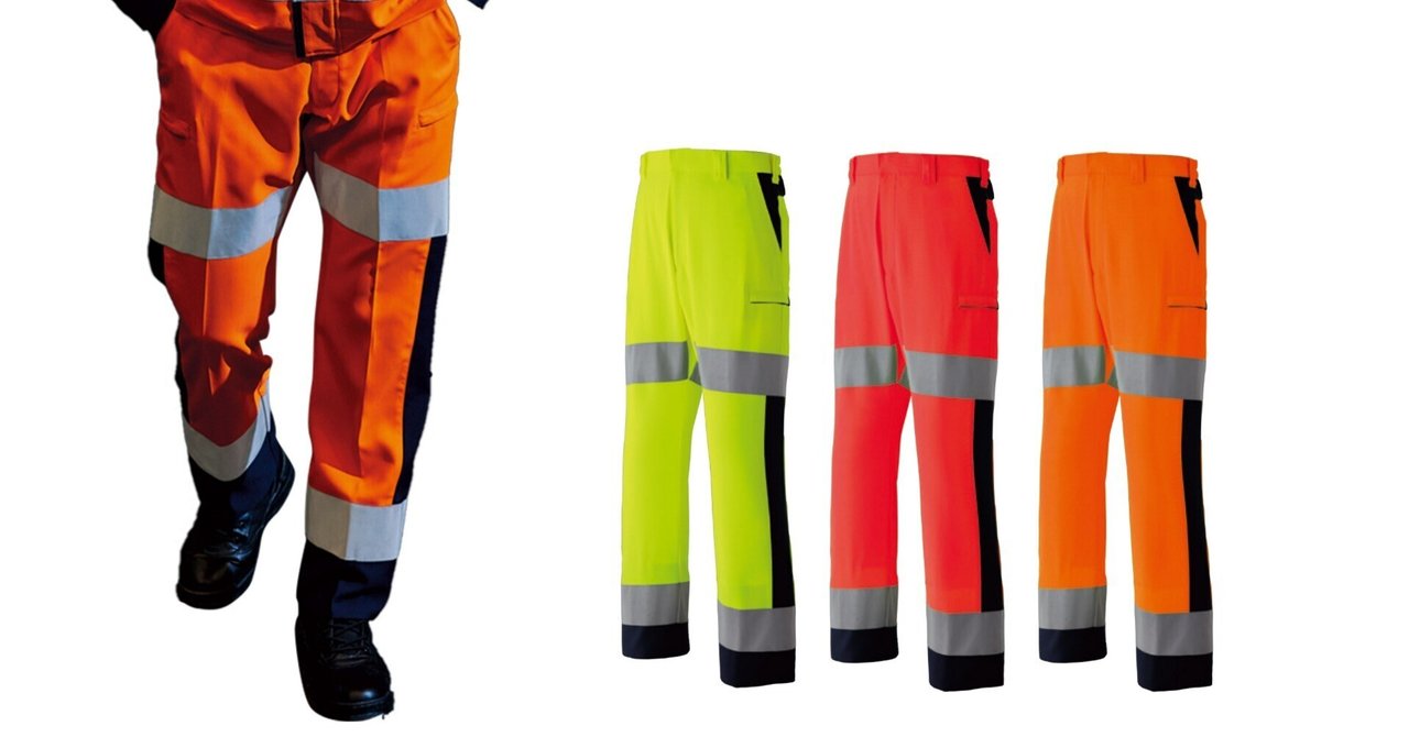 【NEW】夜間の作業も安全！高視認カーゴパンツ E7876｜WORKWEAR LAB【公式】作業着・作業服・ユニフォーム販売