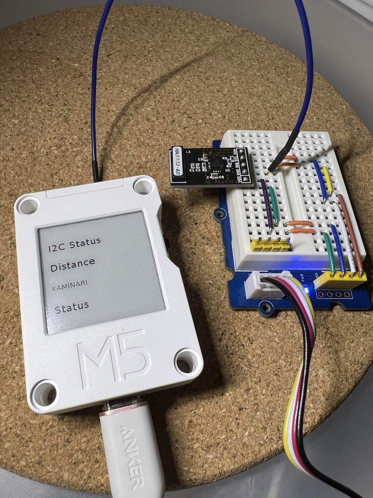 AS3935使用 秋月電子の雷センサーモジュールに惚れる｜moridenki