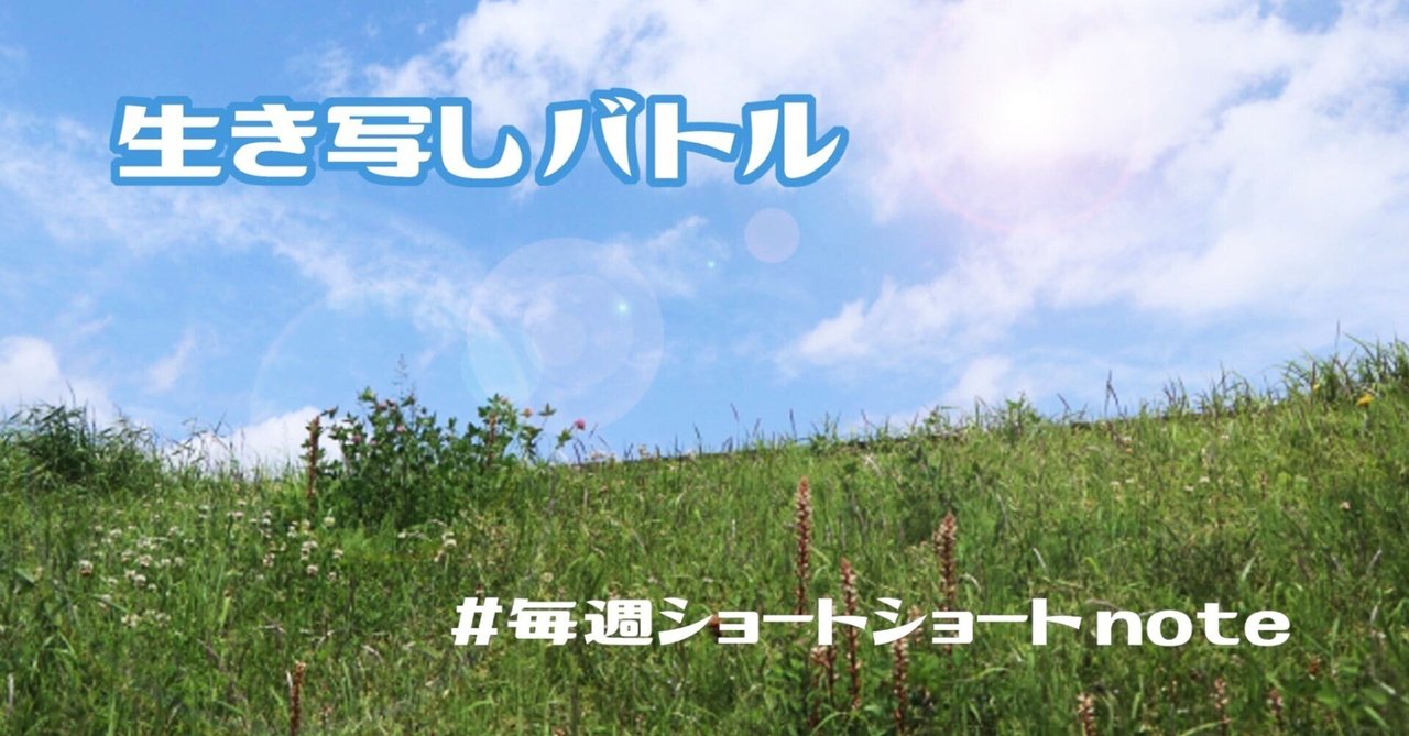 『生き写しバトル』③ #毎週ショートショートnote｜kaze