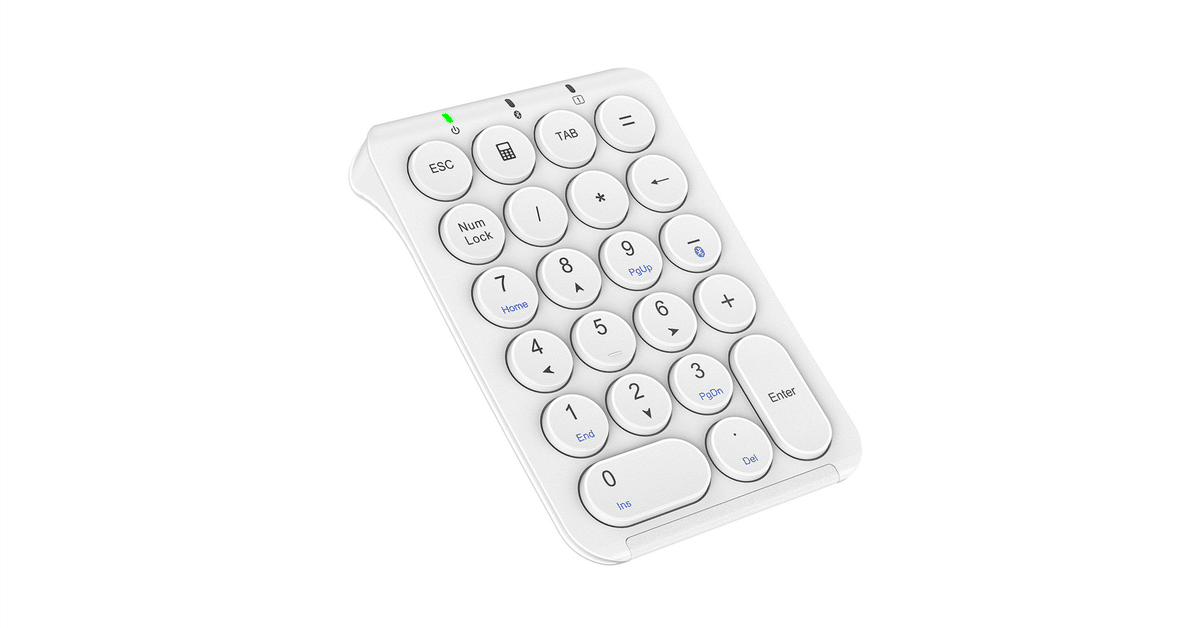 左手デバイスとしての iClever KP-08 テンキー 1st impression｜しょっさん