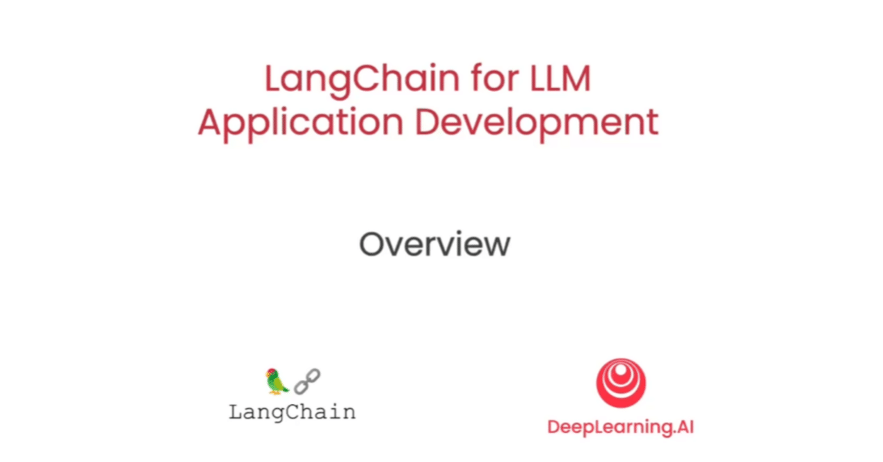 DeepLearning.AIのLangChainの無料コースをやってみた｜はまち
