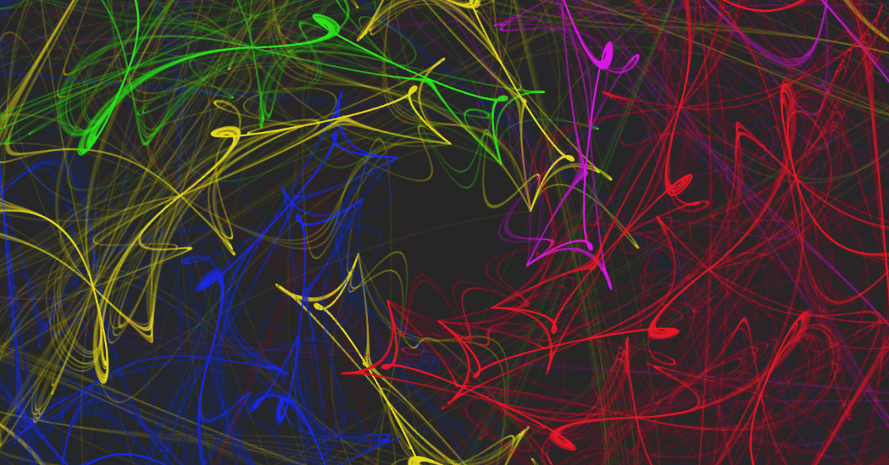 Processing.pyでアート #7 YarnBall｜ryotako