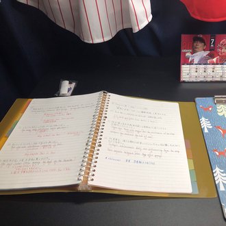 Masa’s study dairy ｜note