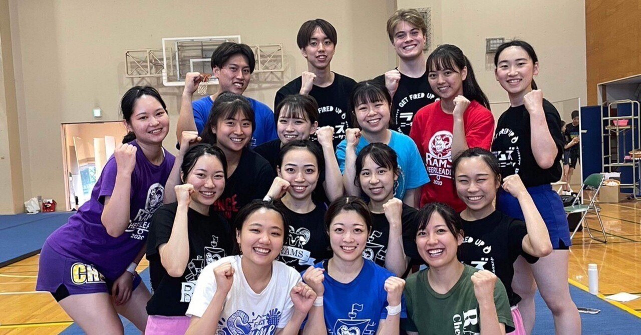 夏到来‼︎🏝☀️｜東京外国語大学チアリーディング部RAMS