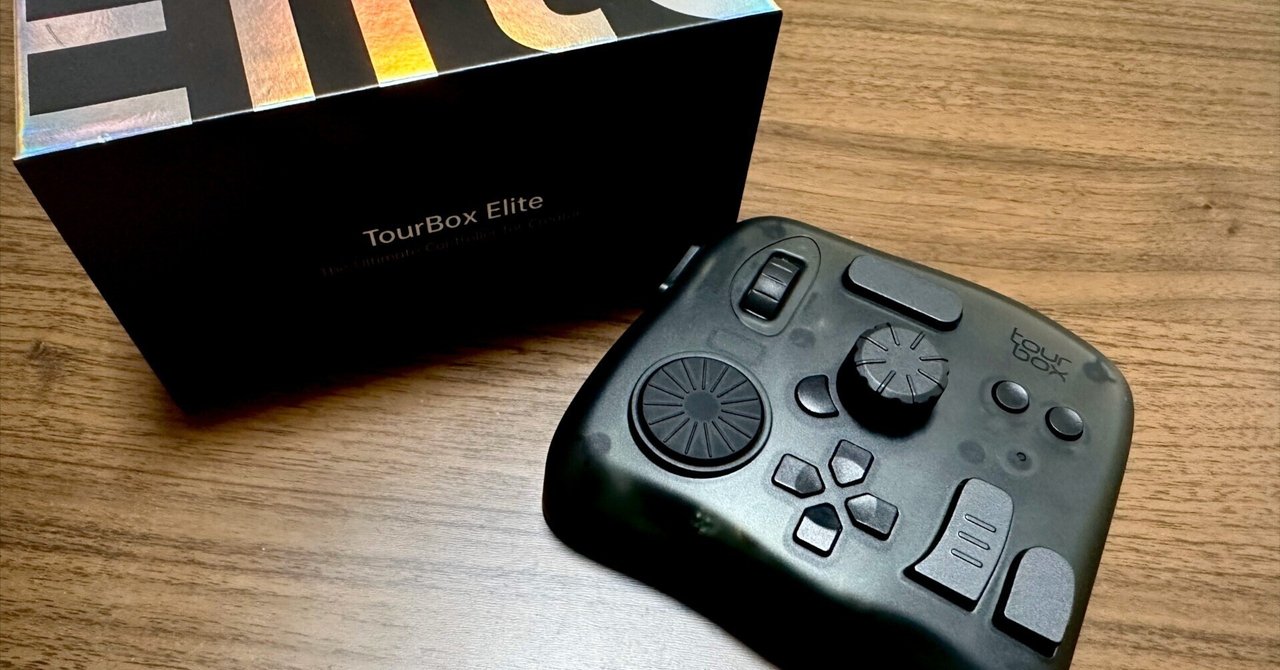 【レビュー】Tour Box EliteをLive2Dに使ってみた｜rariemonn