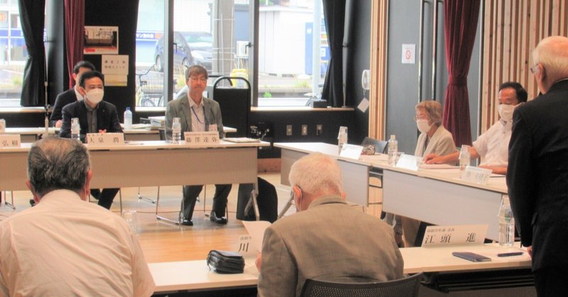 【7月12日】町会連合会役員との懇談会|函館市長公式note
