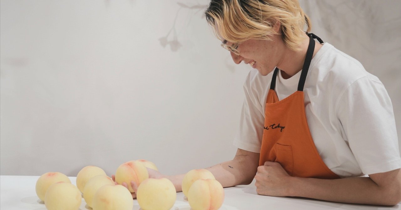 あら川の桃が届きました！｜OtsukaYosuke 大塚陽介