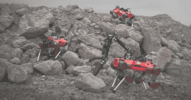 スイス連邦工科大学チューリッヒ校、惑星探査に4脚ロボット「ANYmal」3台から成るチームを使う構想を発表｜NPO法人ロボットビジネス支援機構