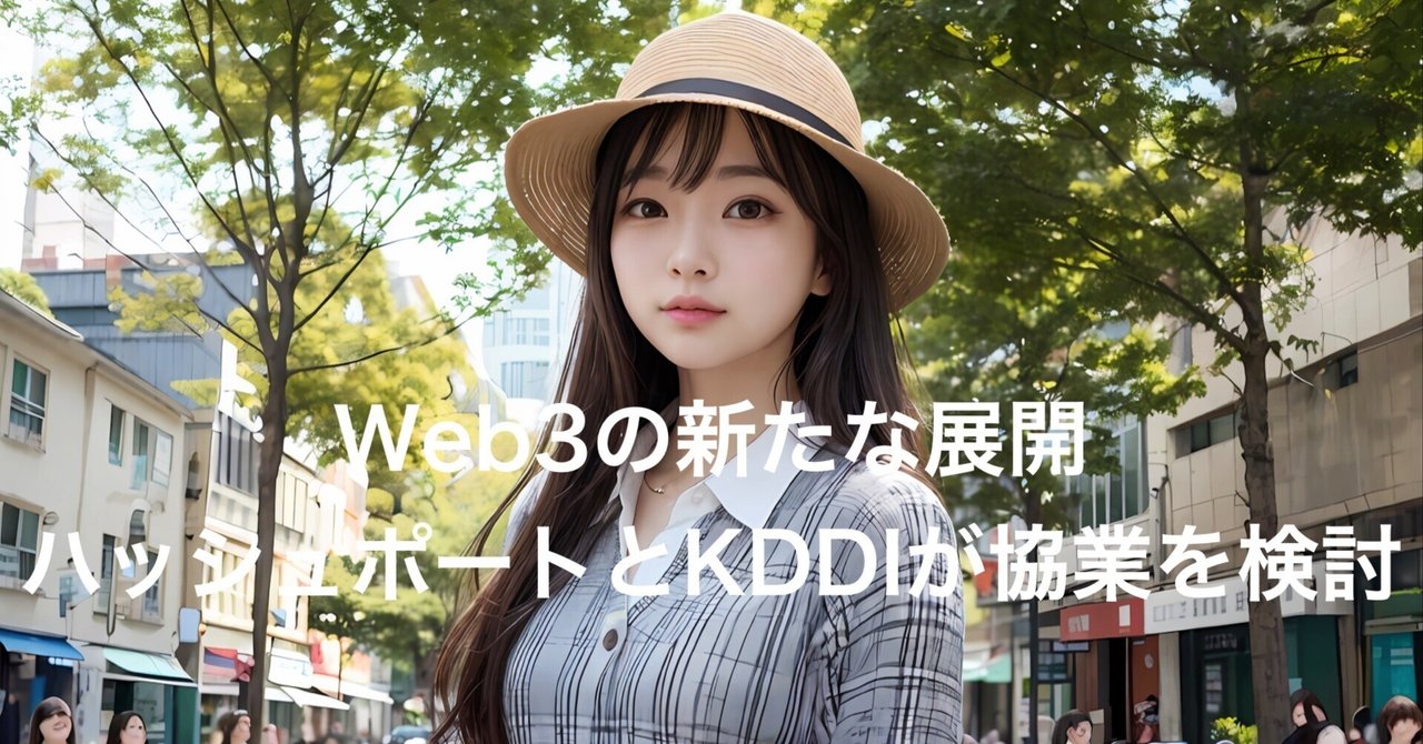 Web3の新たな展開: ハッシュポートとKDDIが協業を検討｜NEO