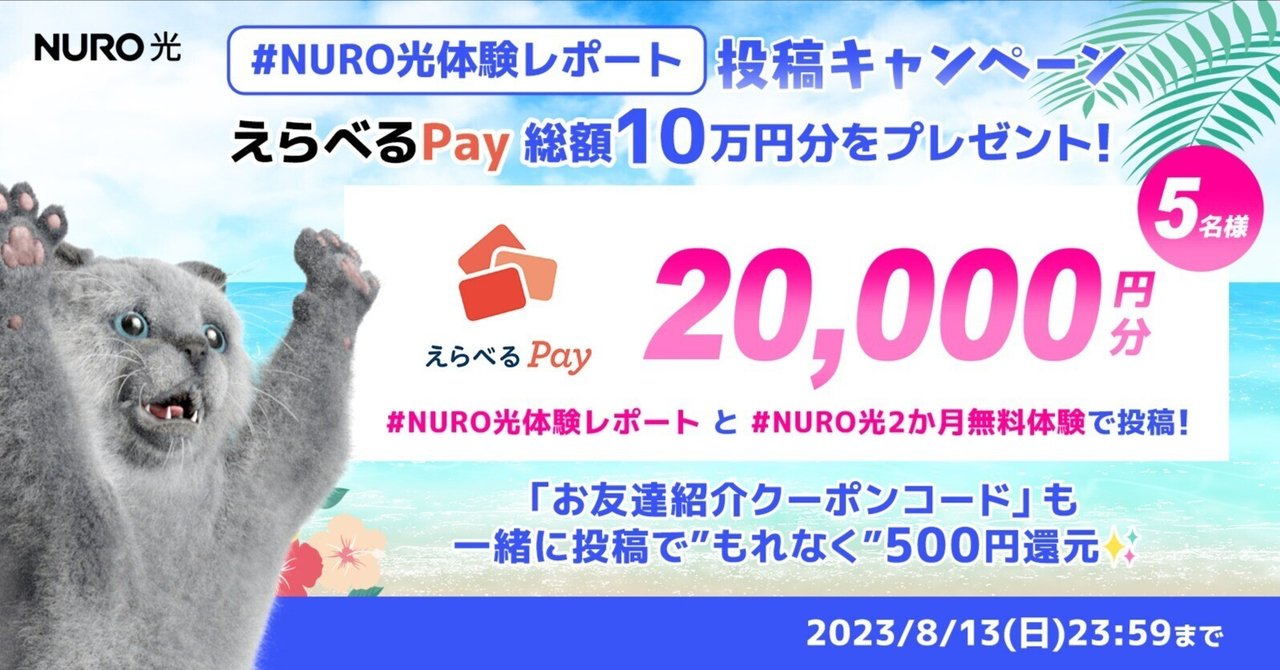 #NURO光体験レポート 投稿キャンペーン｜Sony | NURO光
