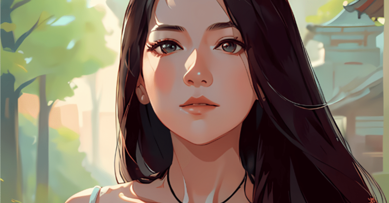 AIイラストーー写真をイラストに変換試し｜Akaru