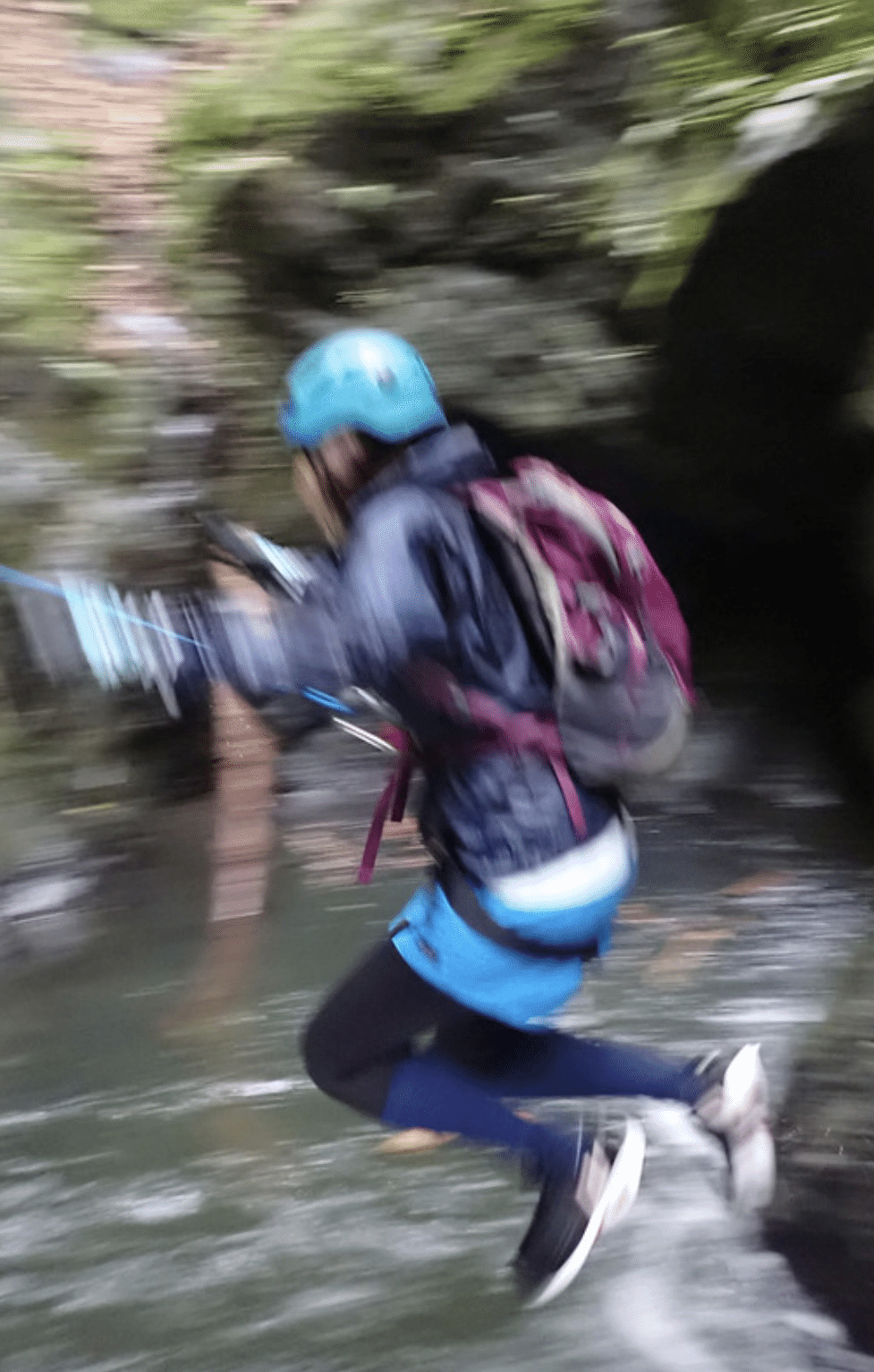 沢登り｜Mayuko Saigo 西郷真悠子