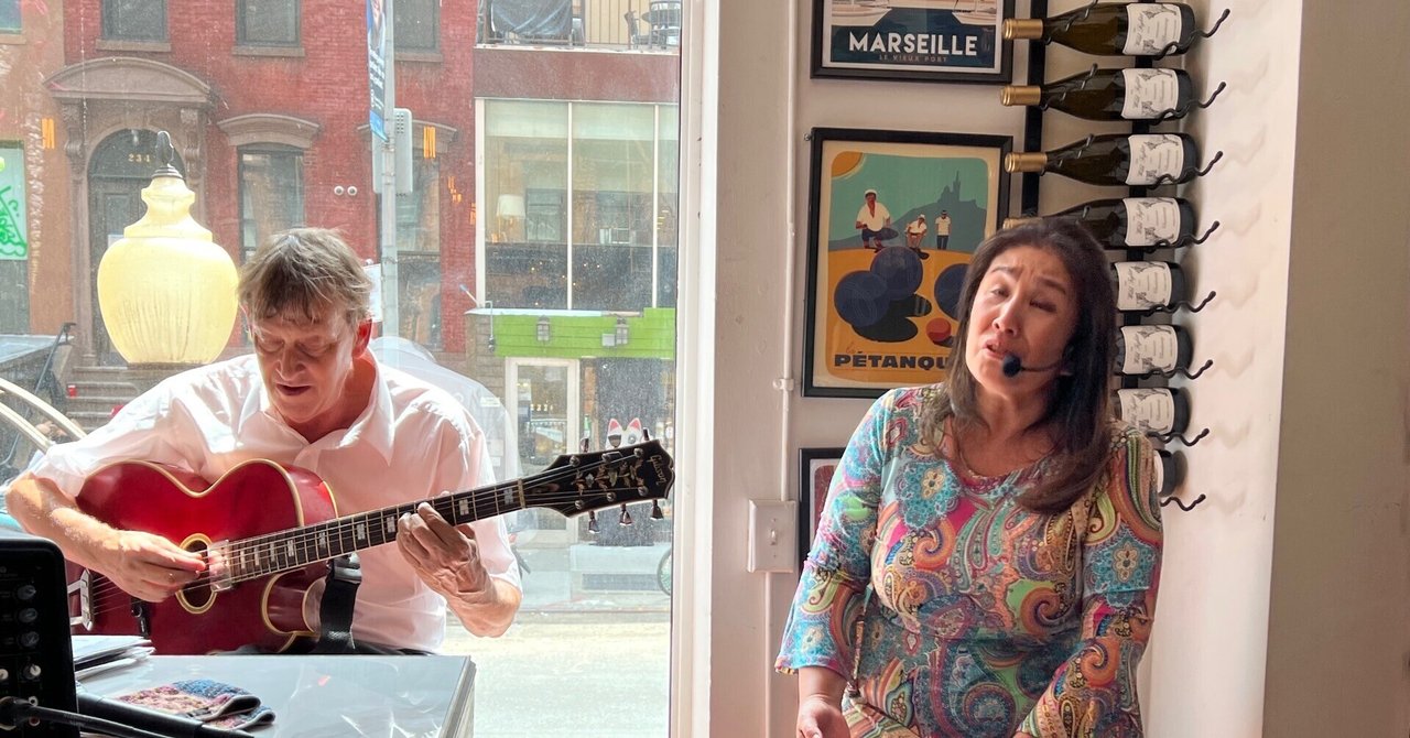 Nabuko Duo at Cafe Luce in July｜霧生ナブ子／ Nabuko Kiryu