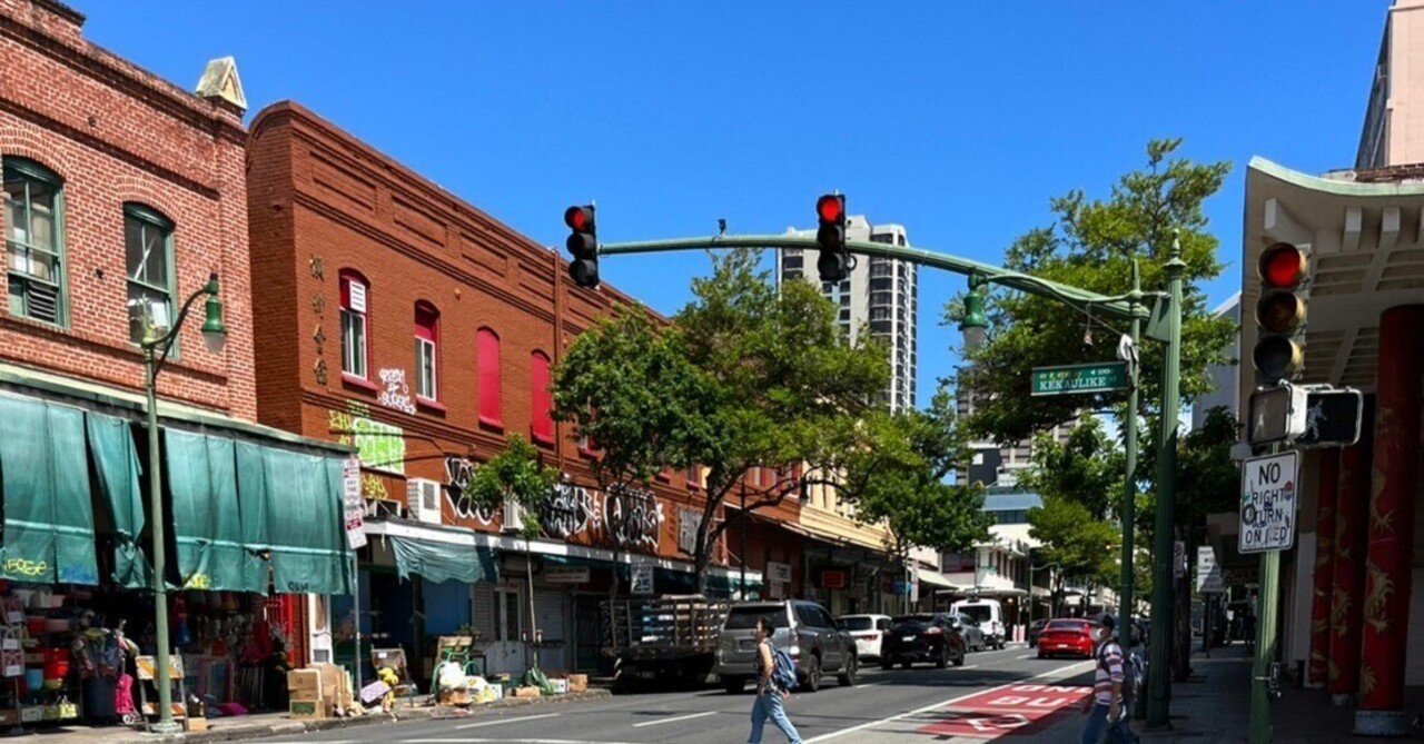 Chinatown, Honolulu, Hawaiiでの衝撃｜MAYBE KORIN