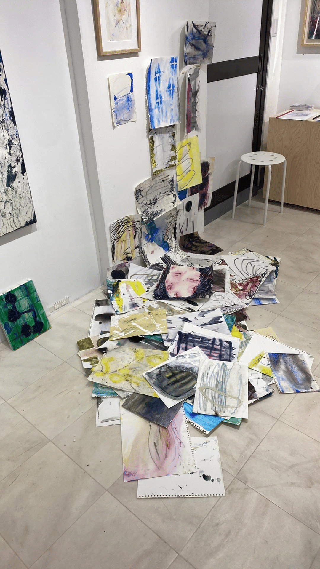 aaploitの展覧会が今日から。思った以上にいい作品だった。｜北 桂樹