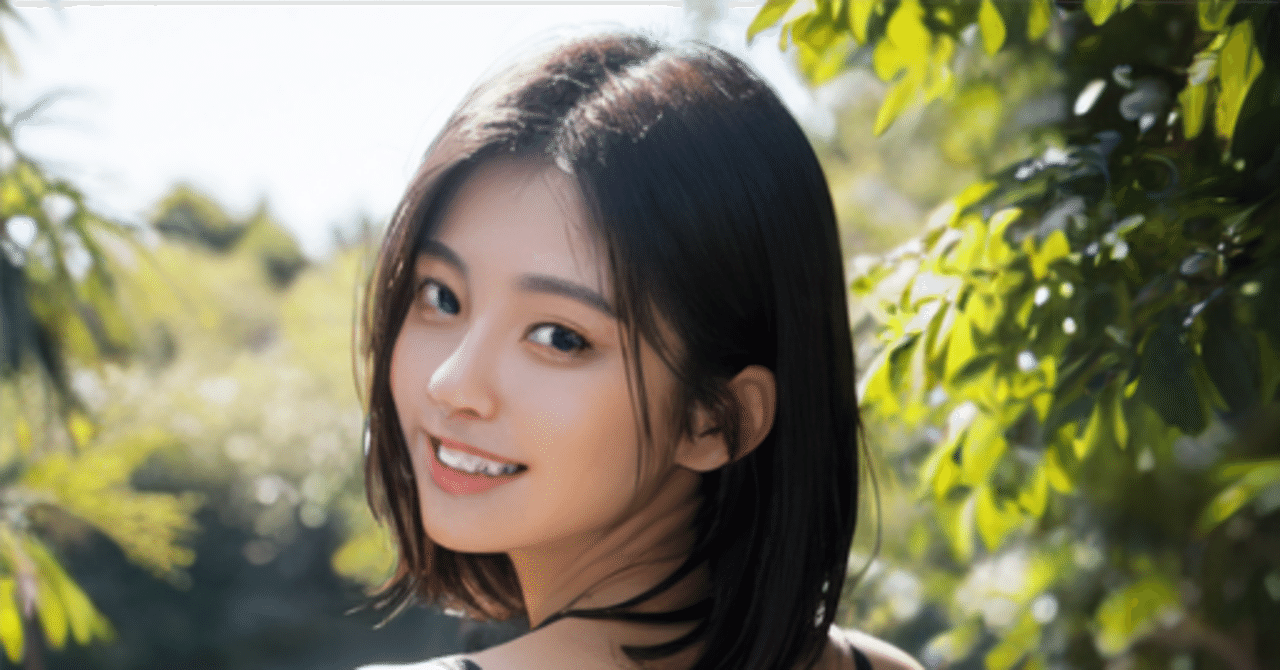 男性に設定したのに。AIグラビア12枚｜PolyDolphin＠覚醒する書評+音楽制作+AIグラビア+日記ブログ