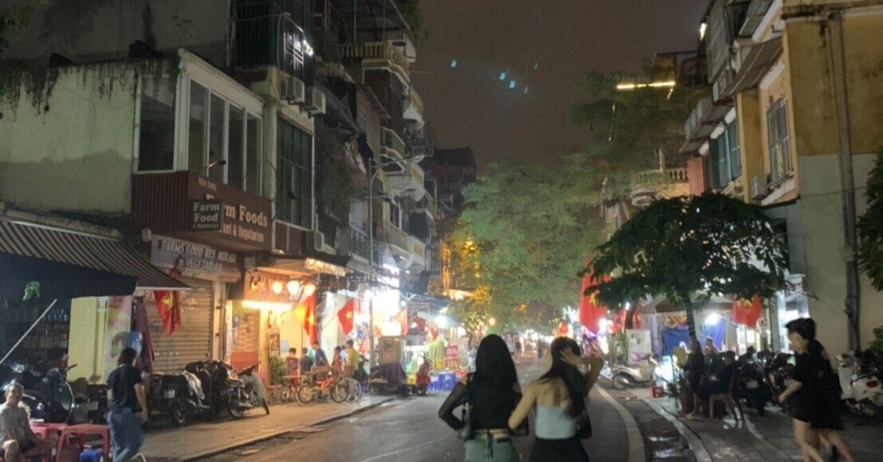 当たり前の変化とハノイでの発見｜上田一輝｜Ueda Ikki